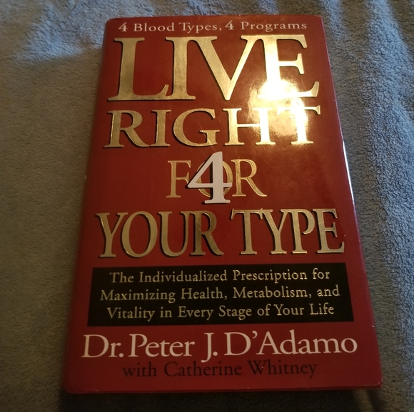 Office | Live Right For Your Blood Type Book | Poshmark